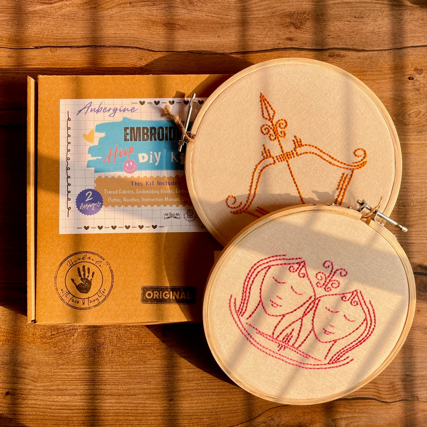 Embroidery Hoop DIY Kits – Aubergine